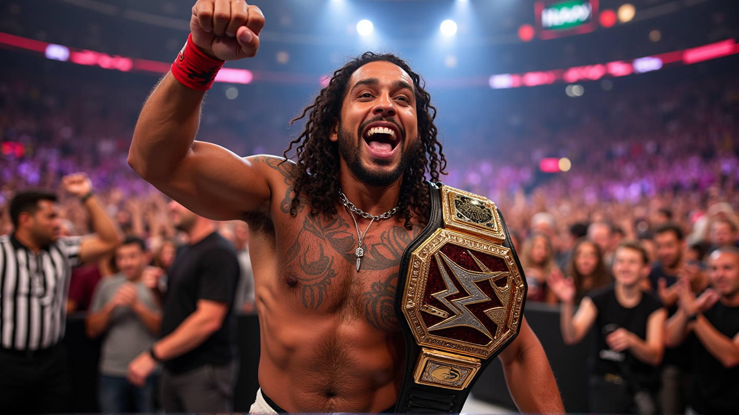 Jey Uso's Glorious Triumph: From Royal Rumble to World Champion!