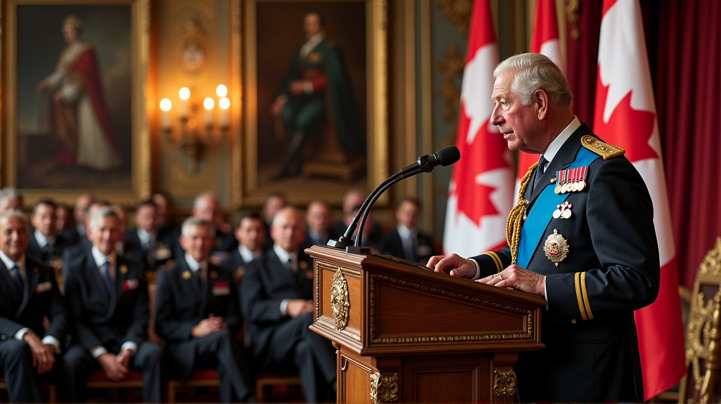 King's Historic Throne Speech Revives Canadian Monarch Ties Amid ...
