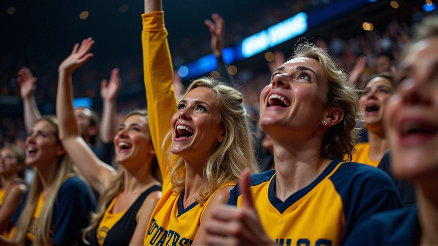 Hollywood Stars Back the Hoosier Hoops: Indiana Pacers’ Celebrity Cheer ...
