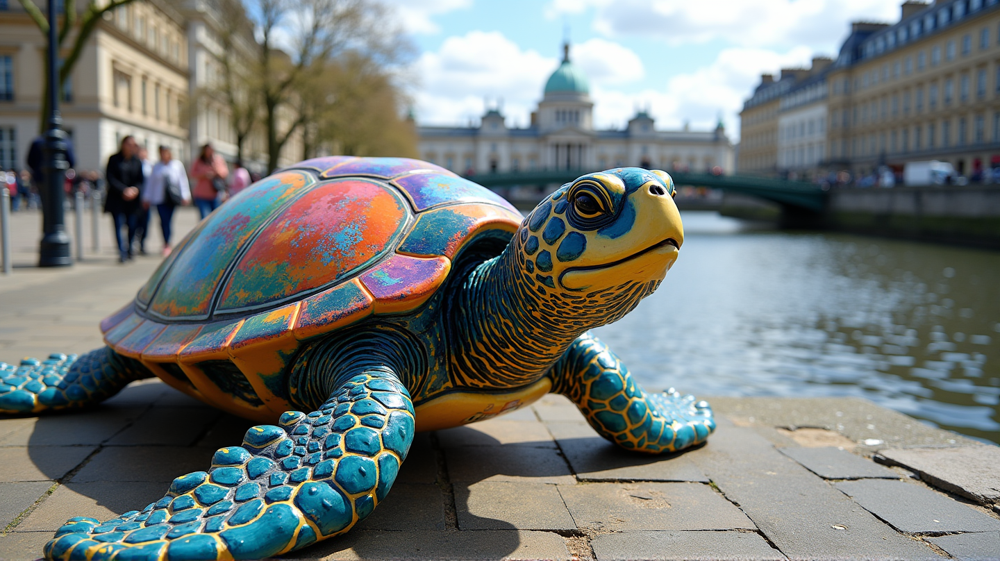 London's Turtle Art Trail: A Creative Dive into Marine Conservation